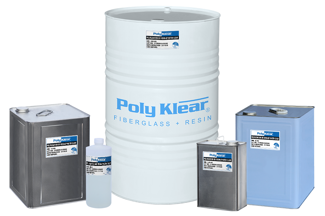 POLYKLEAR R99-501 RESIN-GP WATER CLEAR – SEA Olympus Marketing Inc.